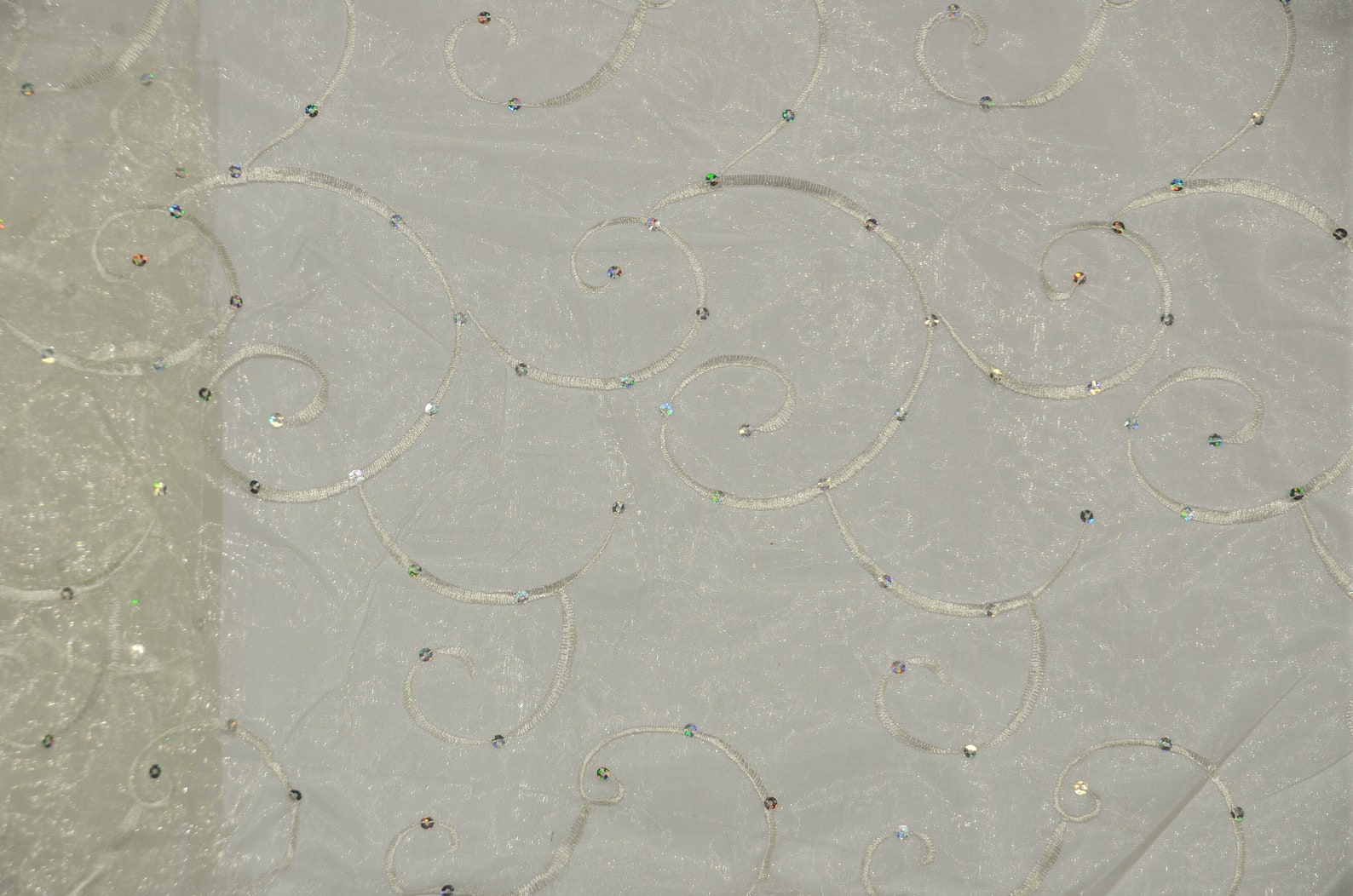 Sheer Embroidery Fabric | Organza Embroidery | Ferial Sequins ...