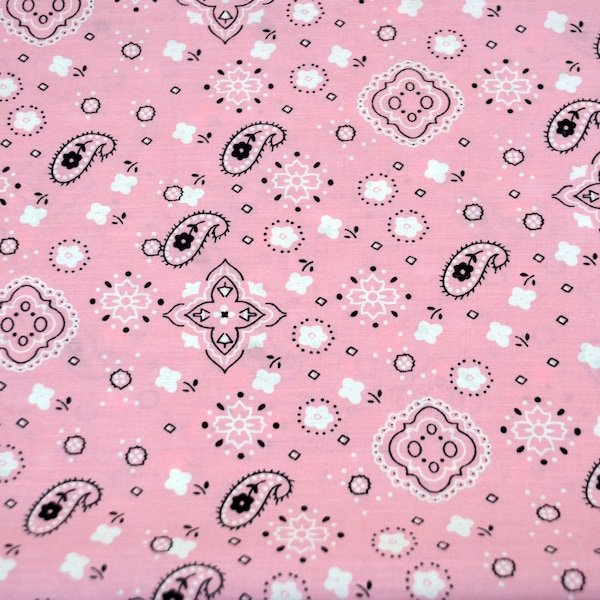 Pink Bandanas - Etsy