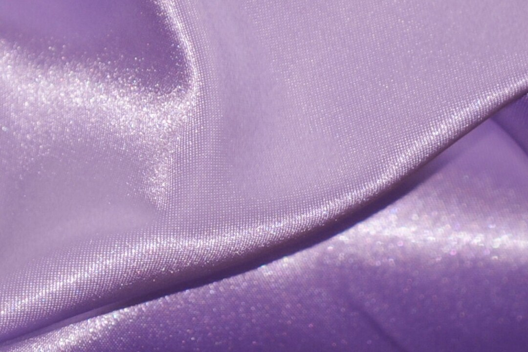 Lavender Shiny Bridal Satin Fabric | Heavy Shiny Bridal Satin | 60 ...