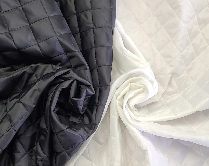 Quilted Polyester Batting Fabric | Padded Quilted Fabric Lining ...