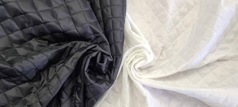 Quilted Polyester Batting Fabric | Padded Quilted Fabric Lining ...