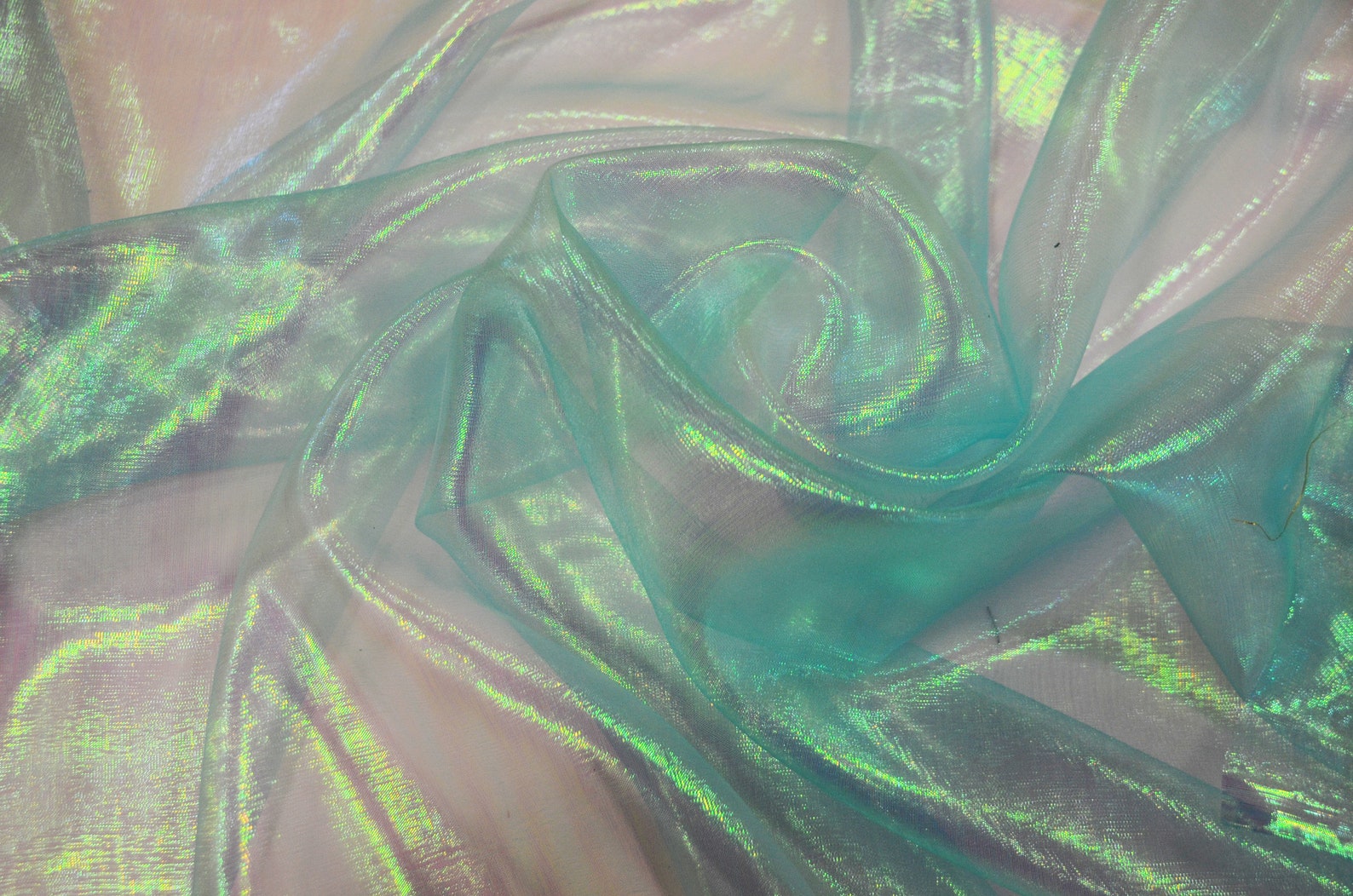 Iridescent Organza Fabric Pearl Organza Holographic | Etsy