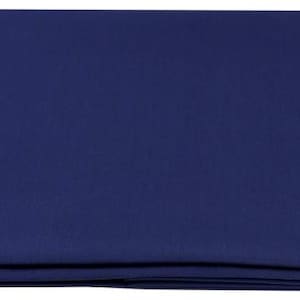 100% Cotton Navy Fabric by the Yard for 6.99/yard X 60" Wide | Navy ...