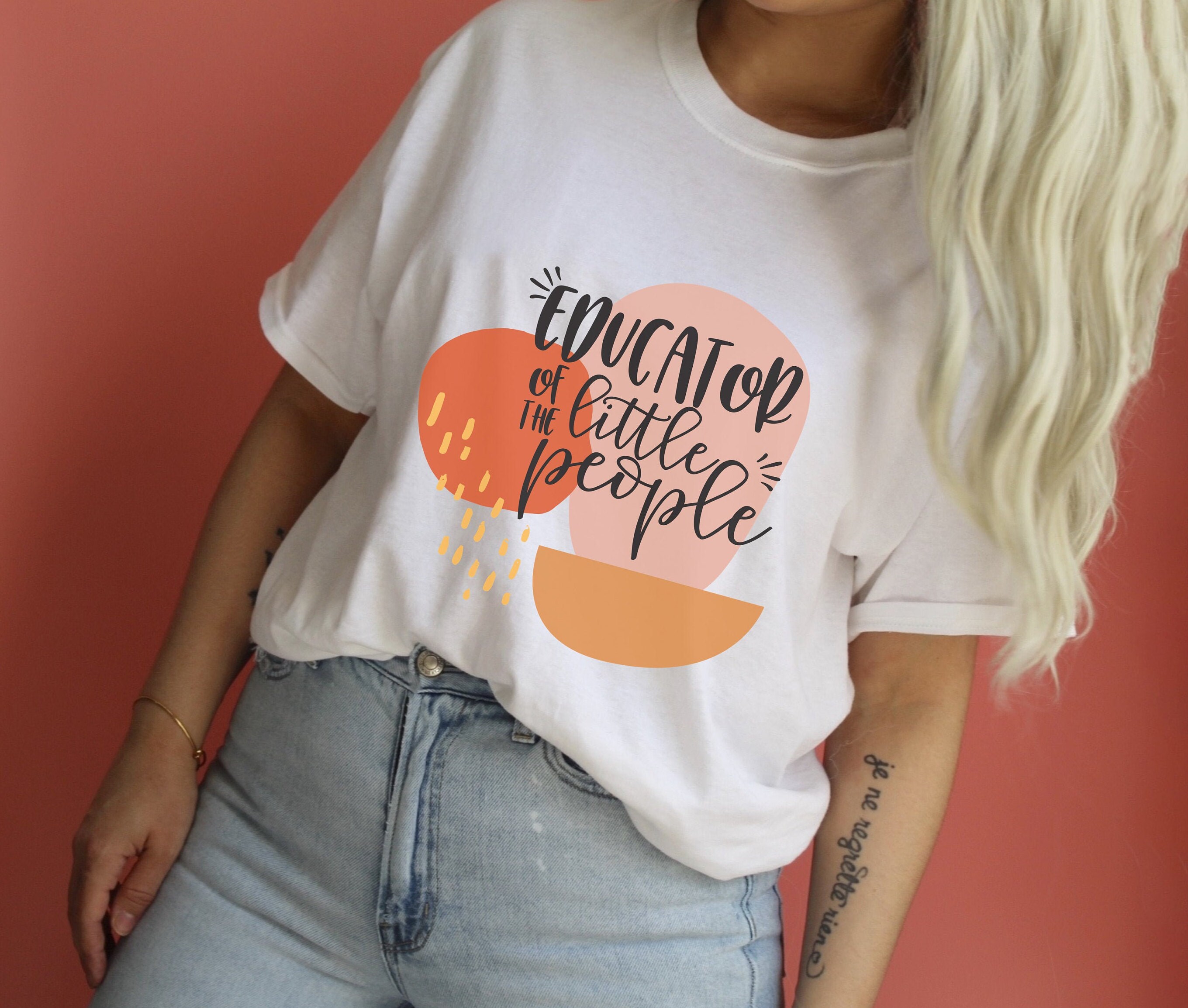 Boho Teacher Tee Shirt Educator of the Little People Shirt | Etsy Boho Teacher Tee Shirt Educator of the Little People Shirt | Etsy
