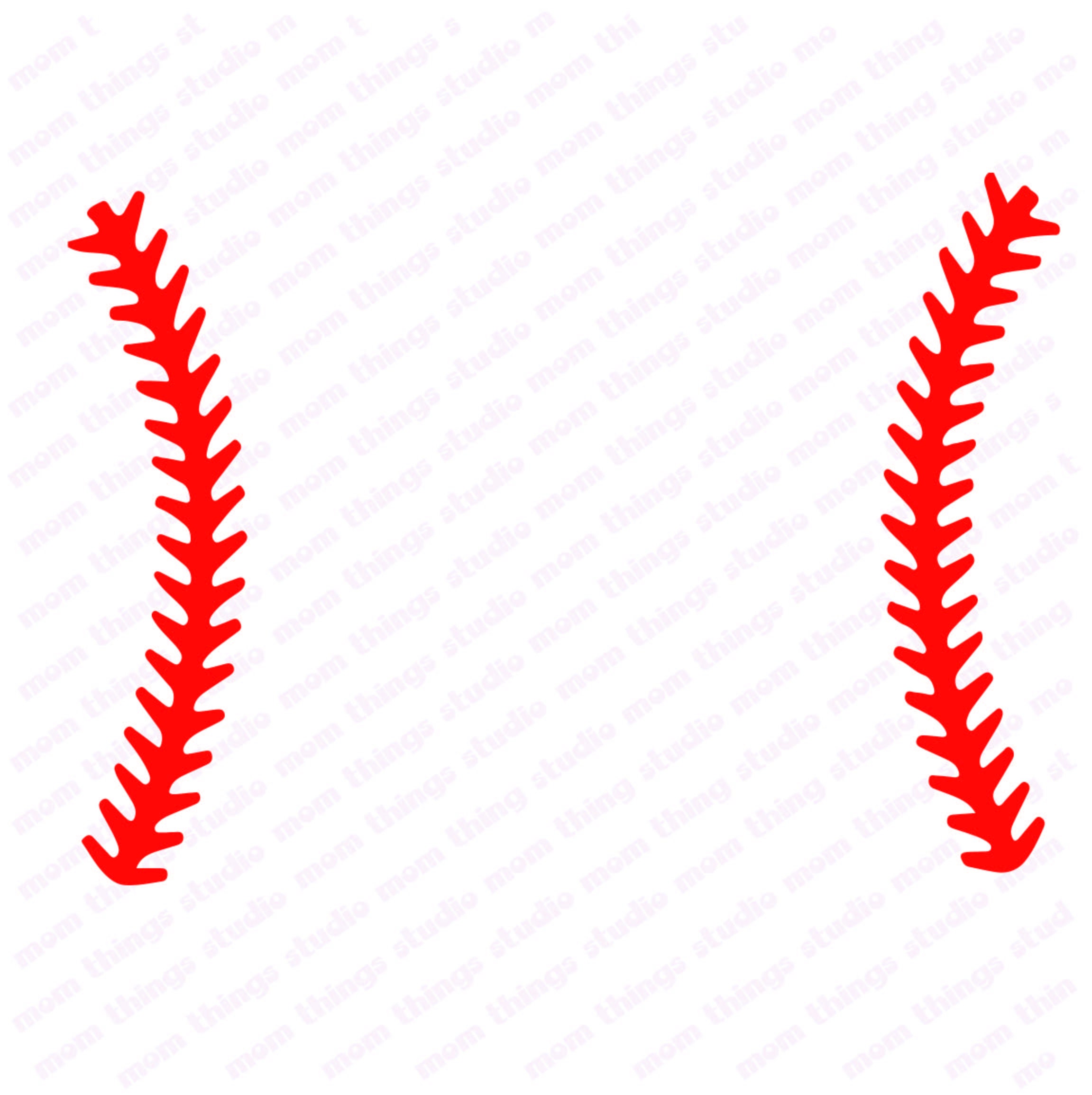 Baseball Laces SVG Baseball SVG - Etsy
