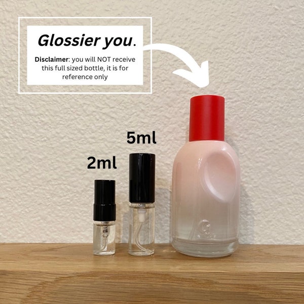 Glossier Perfume Sample - Etsy UK