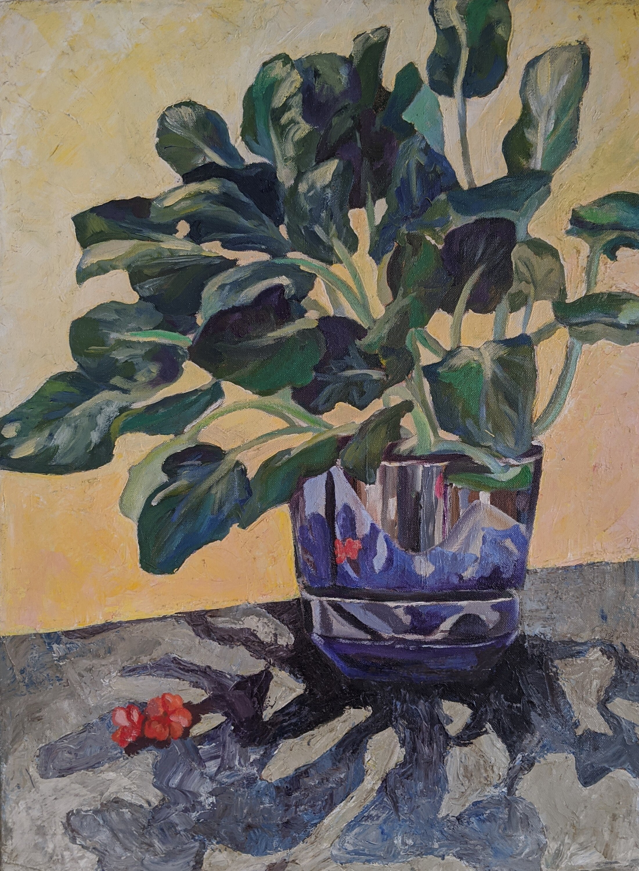 House plant original acrylic painting - Etsy.de