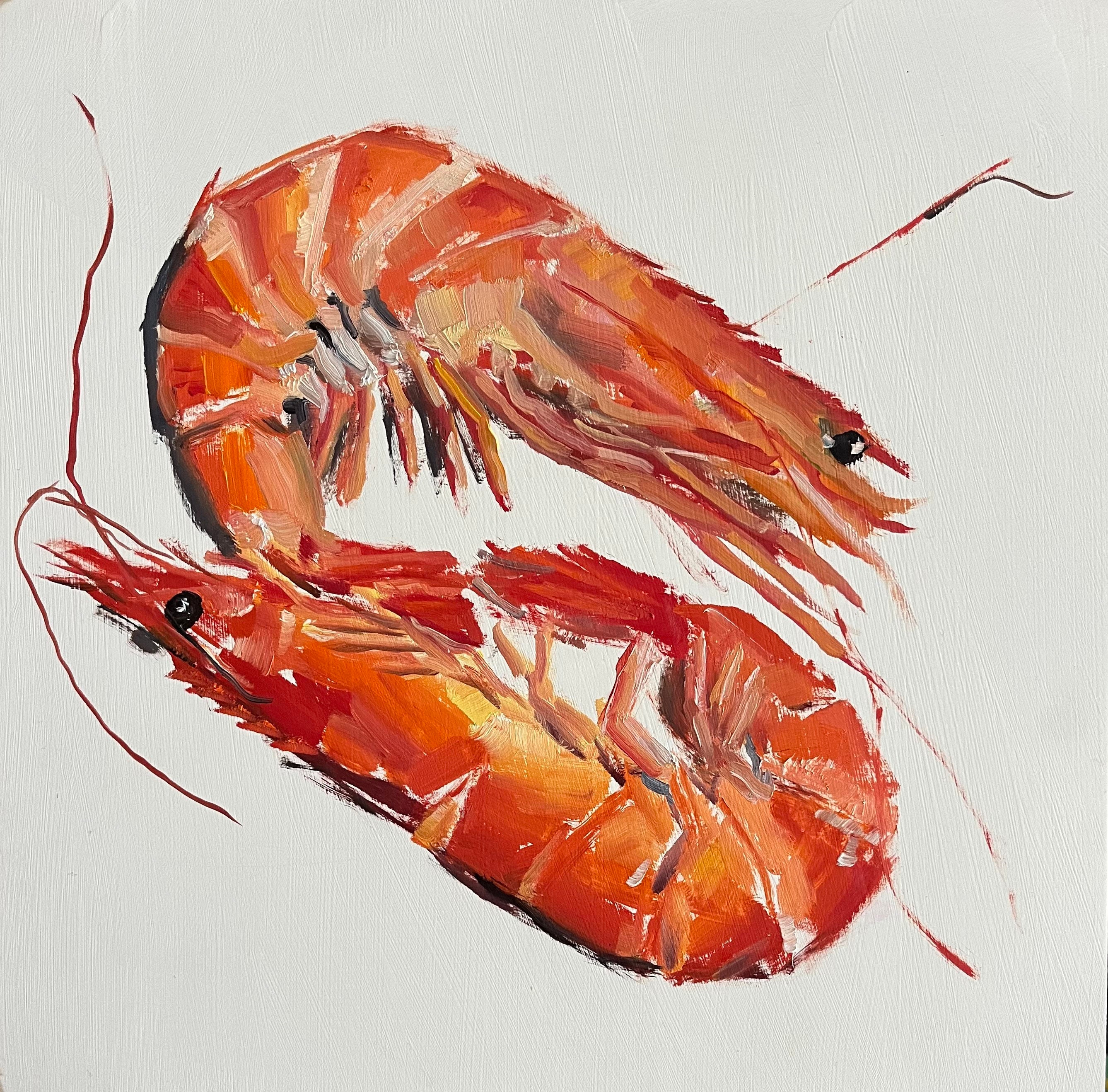 Shrimp Painting