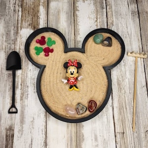 Mickey Shaped Zen Garden - Etsy