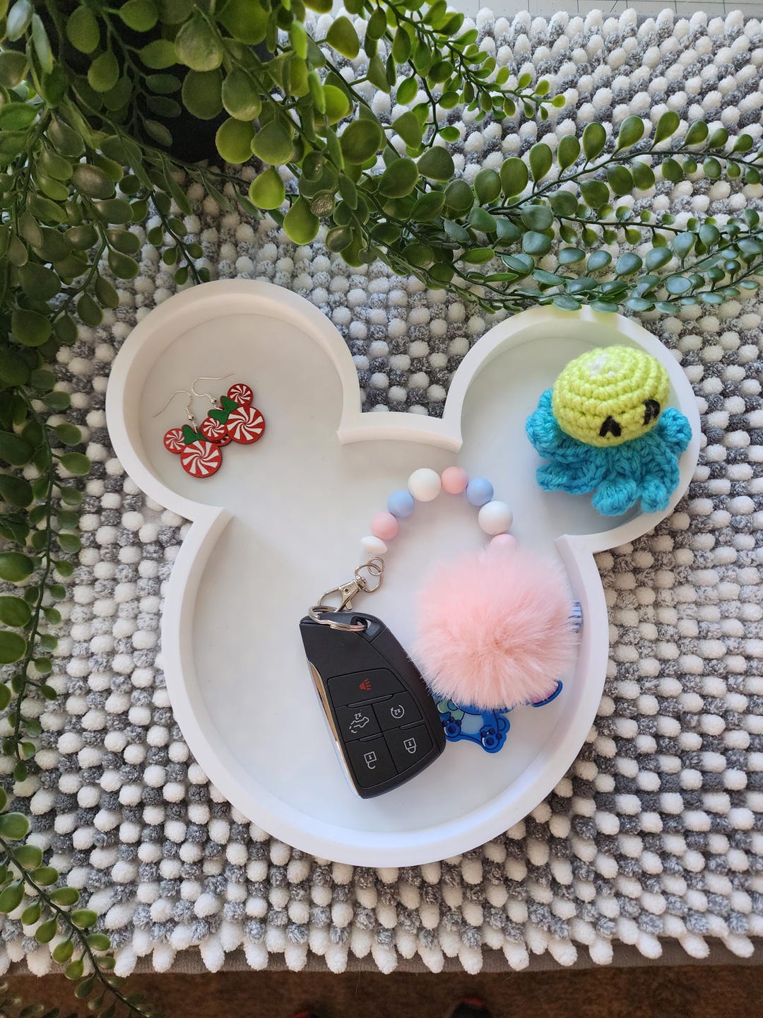 Mickey Mouse Trinket Tray, Recycled Plastic Disney Decor - Etsy