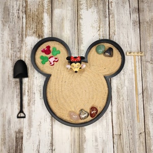 Mickey Shaped Zen Garden - Etsy