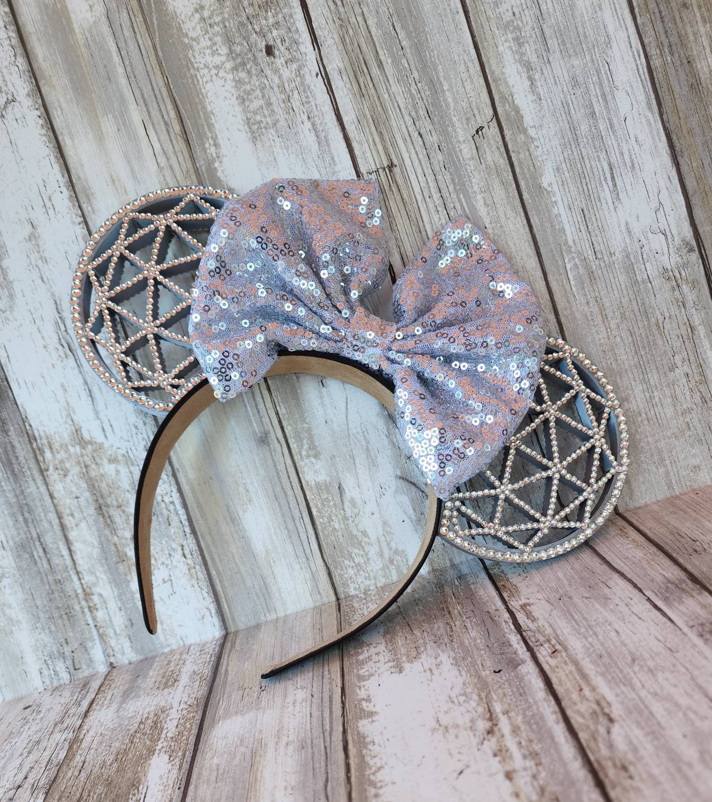 Epcot Ears Rhinestone Disney Ears Mickey Mouse Ears Disney - Etsy