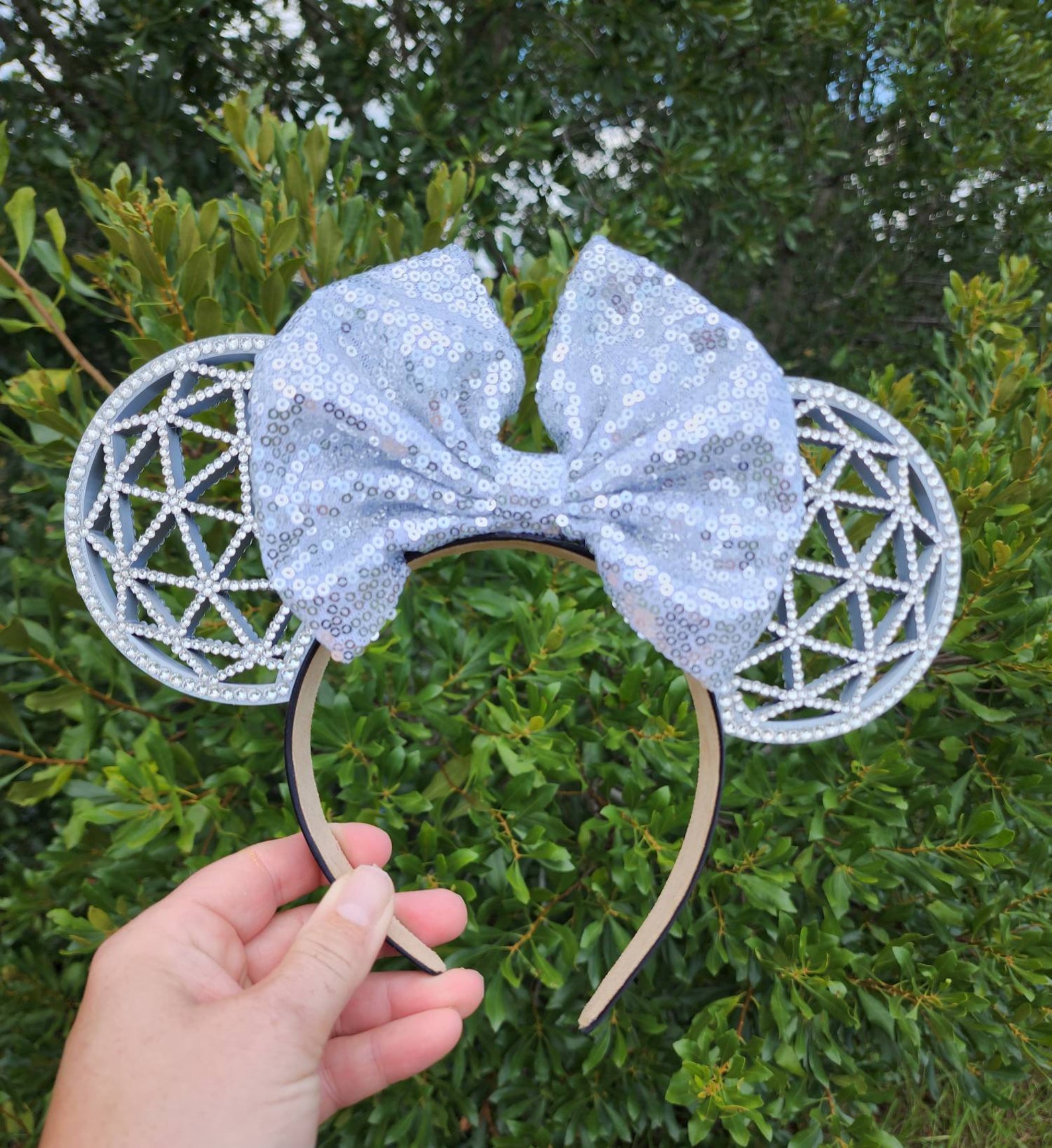 Epcot Ears Rhinestone Disney Ears Mickey Mouse Ears Disney - Etsy