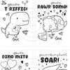 Editable Dinosaur Valentines - Dino Valentine - Dinosaur Cubby Name ...