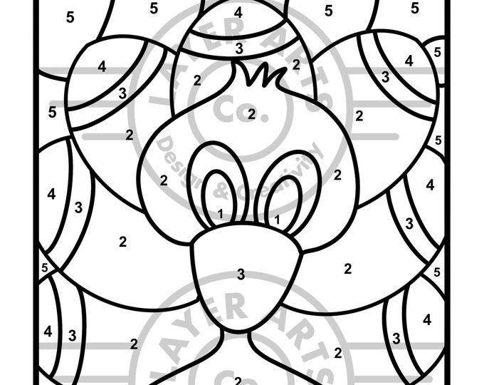 Thanksgiving Turkey Color by Number Activity Sheet Preschool ...