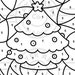 Christmas Tree Color by Number Christmas Activity Sheet Classroom ...