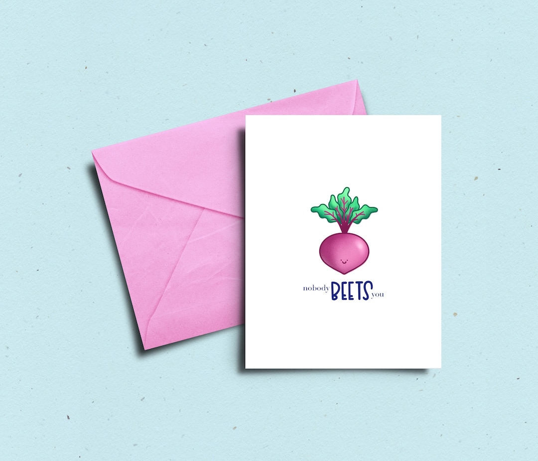 Printable Beet Greeting Card - Food Puns - Birthday Card - Valentines ...