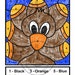 Thanksgiving Turkey Color by Number Activity Sheet Preschool ...