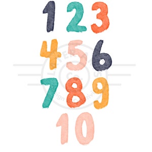 Alphabet and Numbers (set of 2) Rainbow Themed Classroom Decor ...