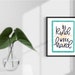 Be Kind Work Hard Printable Wall Art - Etsy