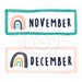 BUNDLE - Days and Months Rainbow Themed Classroom Printables - Etsy