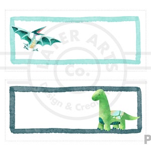 Editable Dinosaur Cubby Name Tags Label Dino Themed Classroom ...
