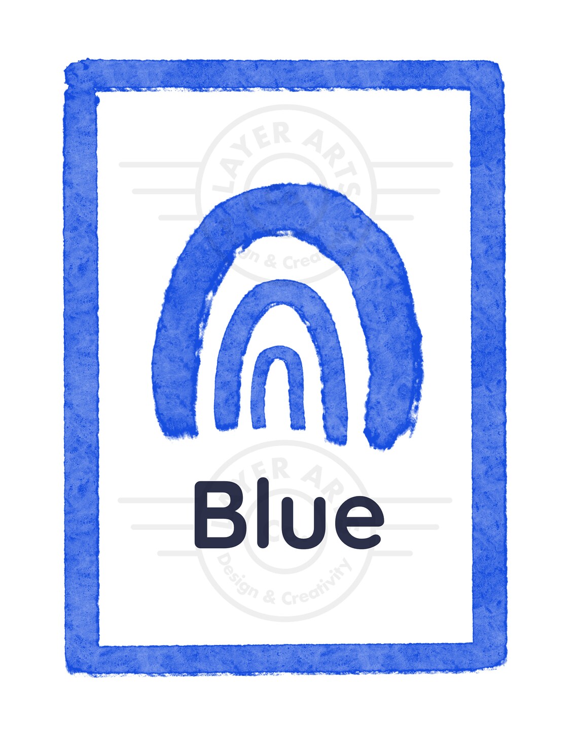 Color Posters Rainbow Classroom Theme Wall Decor Kindergarten - Etsy