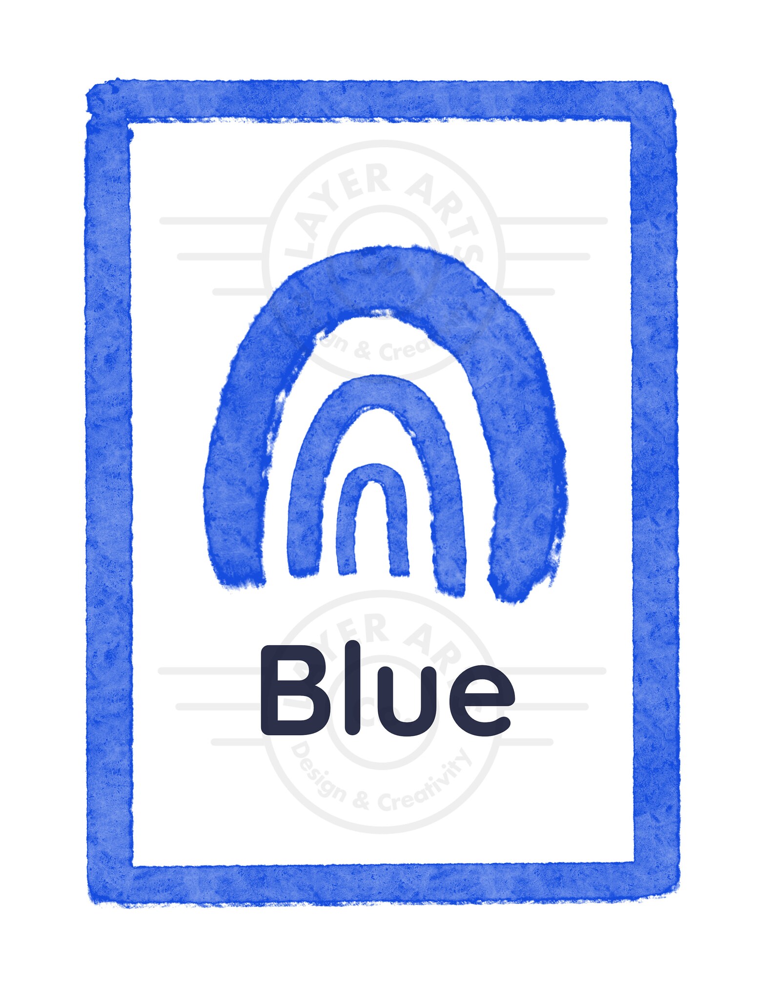 Color Posters Rainbow Classroom Theme Wall Decor Kindergarten - Etsy