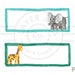 Editable Safari Animal Cubby Name Tags Label Themed Classroom ...