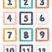BUNDLE Calendar Months and Numbers Rainbow Themed Classroom Printable ...