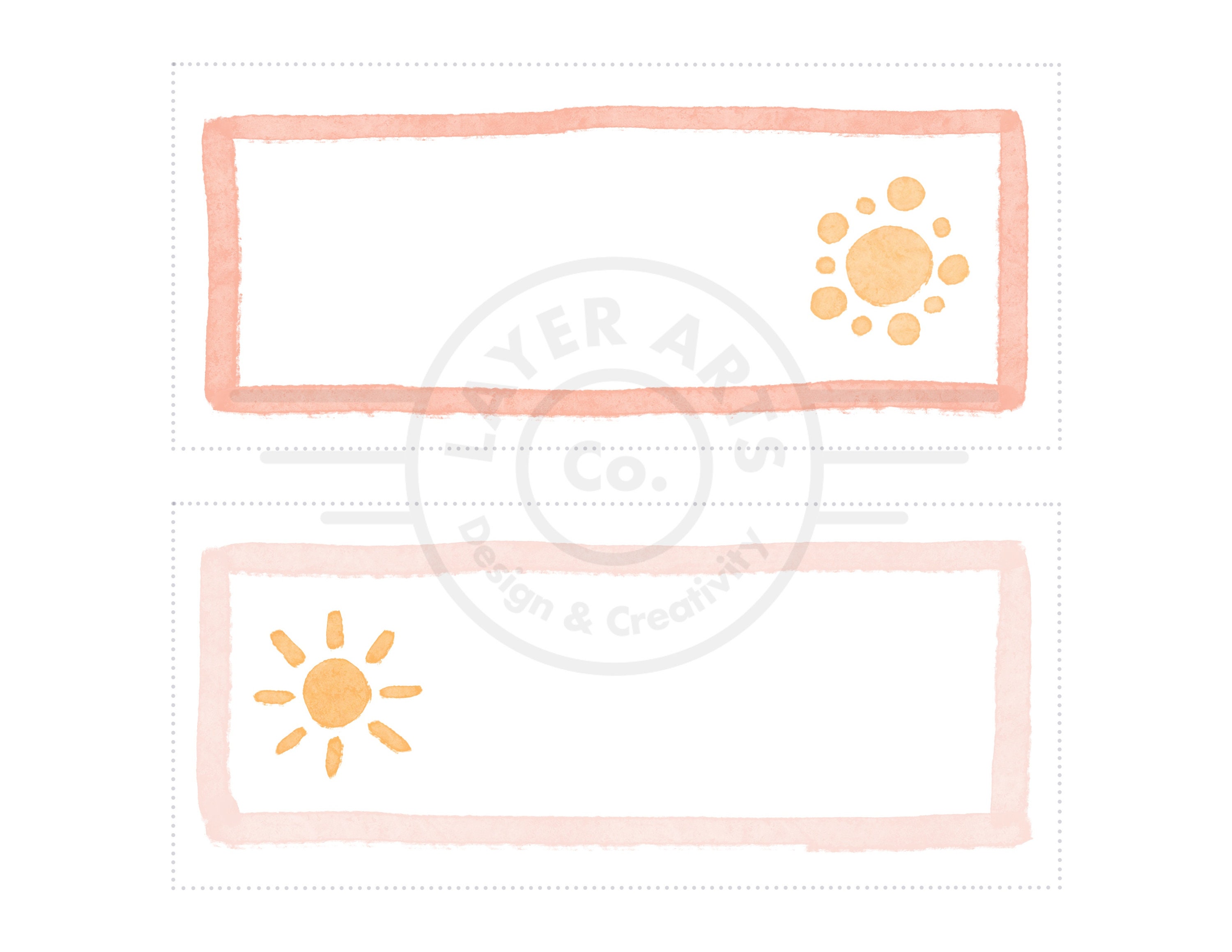 Classroom Name Tags Label Sun Themed Classroom Printable - Etsy Canada