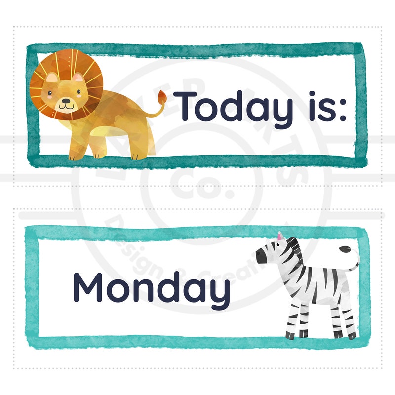 Safari Classroom - Etsy