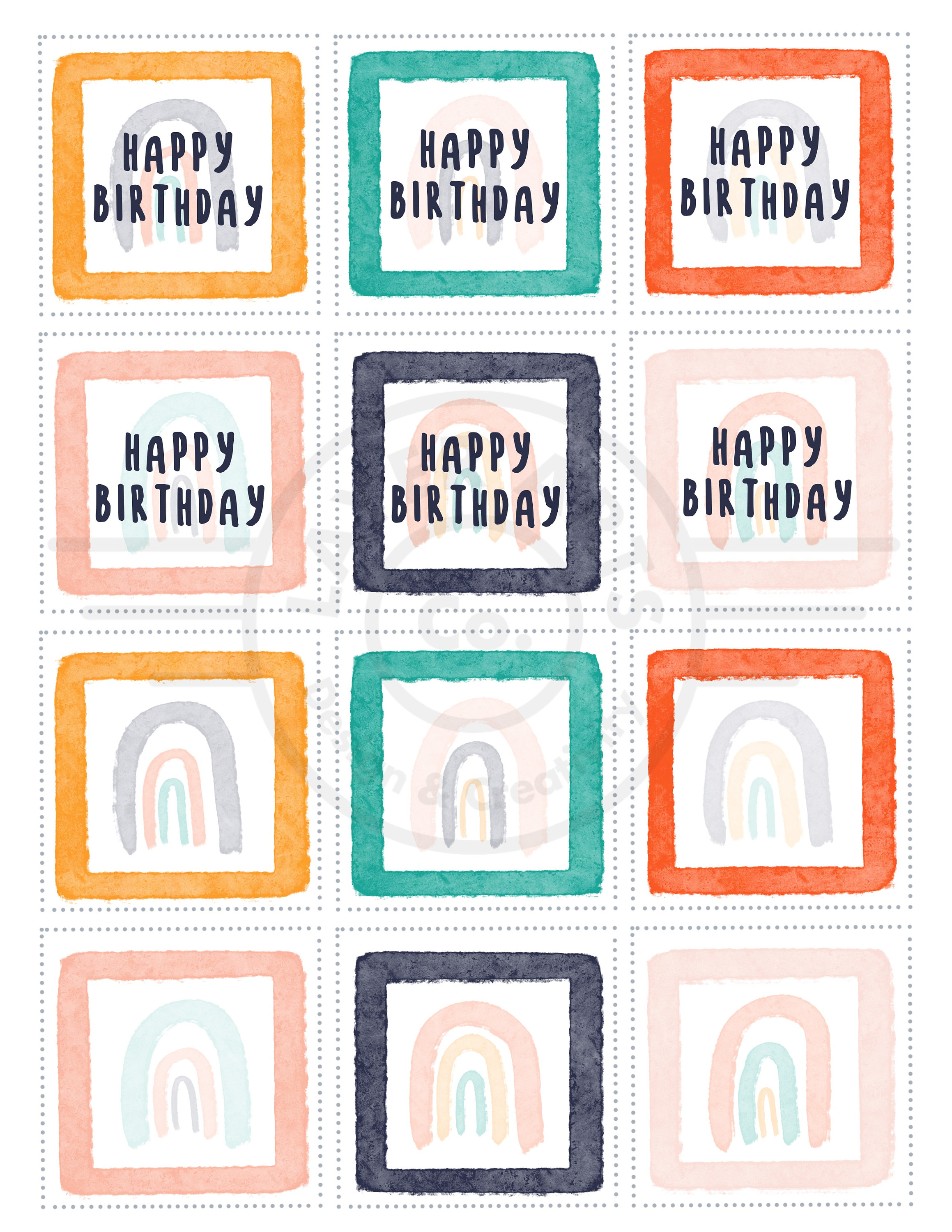 Classroom Calendar Rainbow Themed Classroom Printable - Etsy