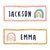 Boho Rainbow Classroom Cubby Name Tags Label Editable Themed Classroom ...