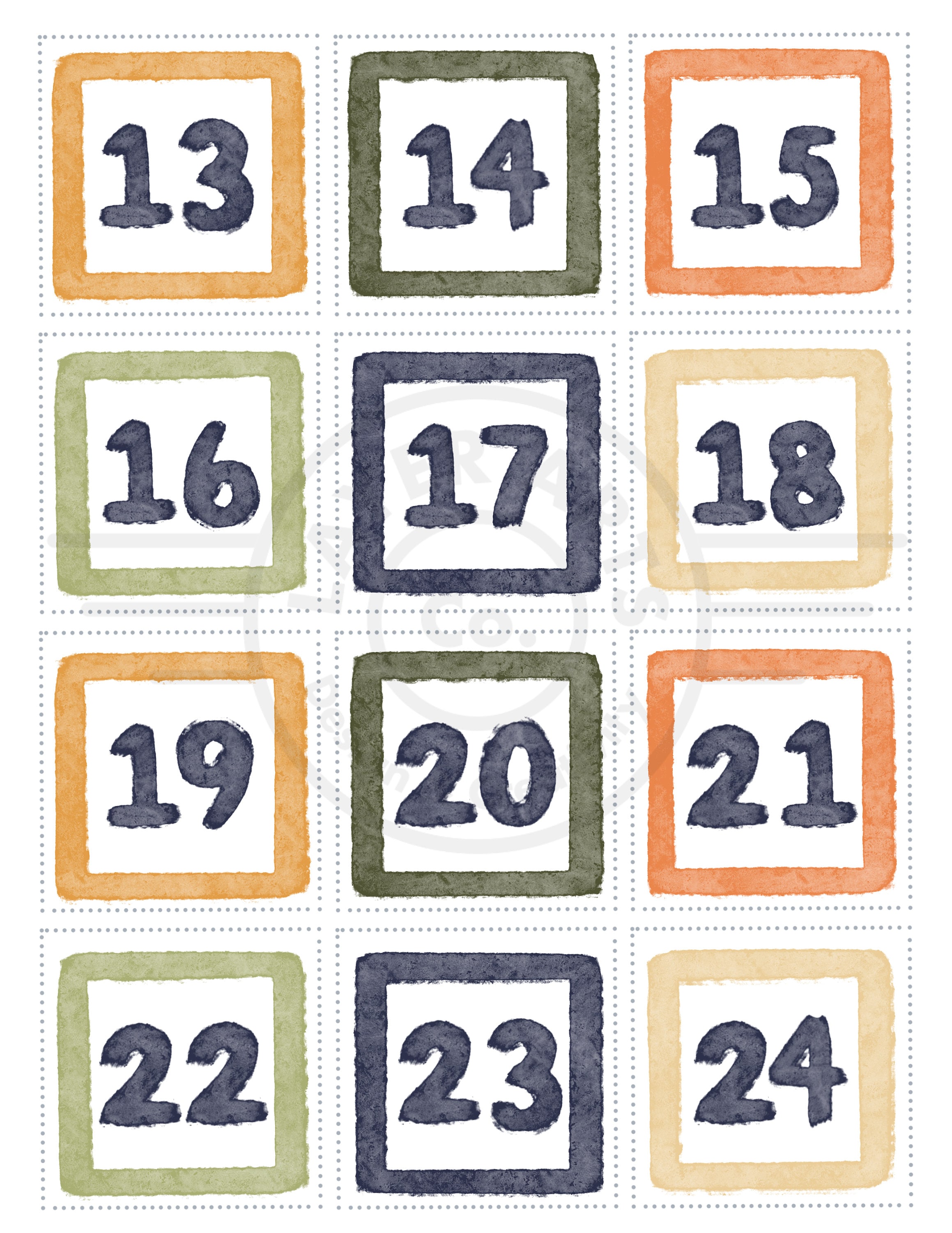 BUNDLE - Calendar Months and Numbers Neutral Themed Classroom Printable ...