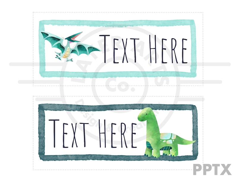 Editable Dinosaur Cubby Name Tags Label Dino Themed Classroom ...
