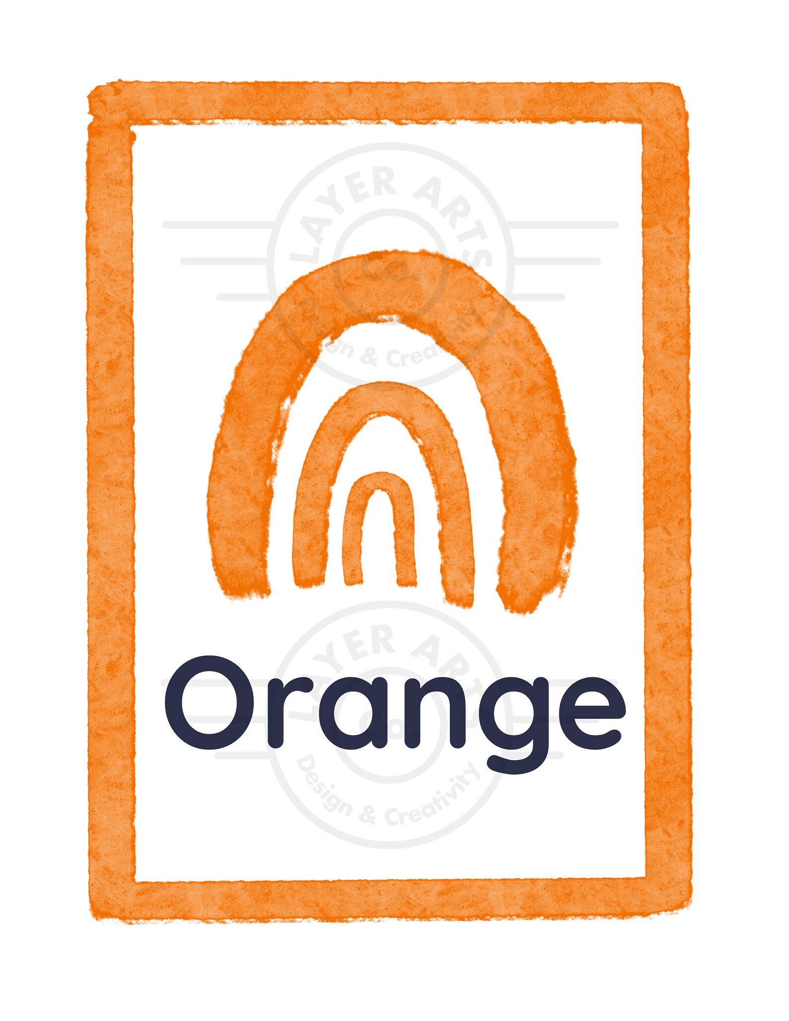 Color Posters Rainbow Classroom Theme Wall Decor Kindergarten - Etsy