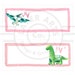 Editable Dinosaur Valentines - Dino Valentine - Dinosaur Cubby Name ...