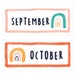 BUNDLE Days and Months Rainbow Themed Classroom (Download Now) - Etsy