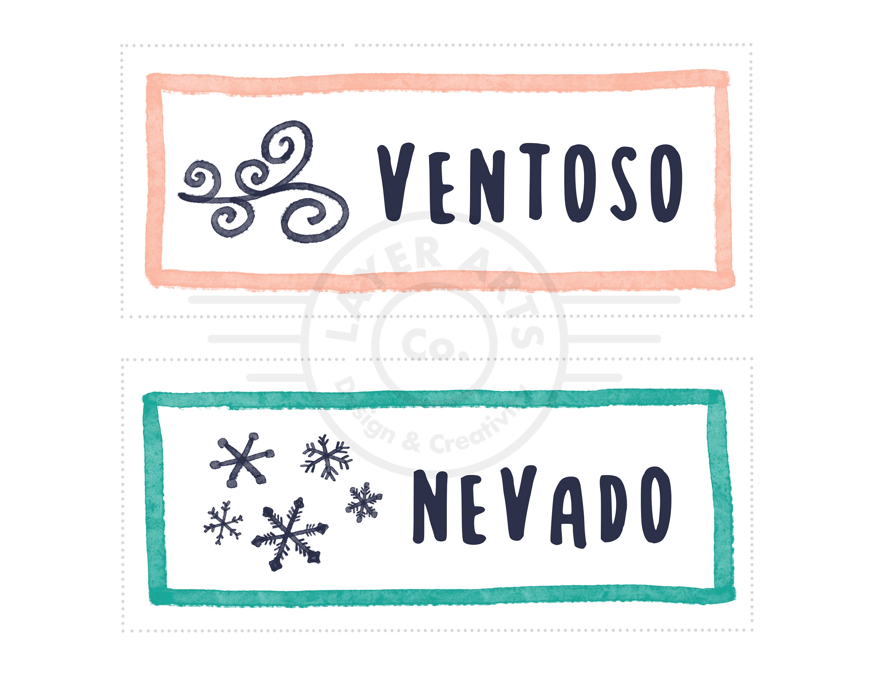 Spanish Weather Rainbow Themed Classroom Printable El Clima - Etsy