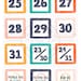 BUNDLE - Spanish Pocket Calendar Days of the Week & Numbers ...