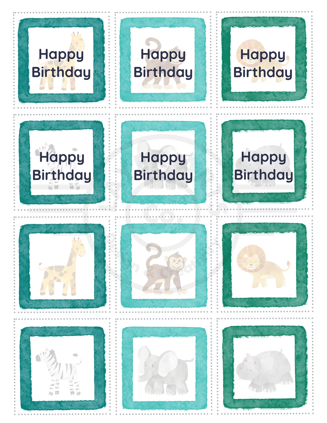BUNDLE - Safari Calendar Months and Numbers Safari Themed Classroom ...