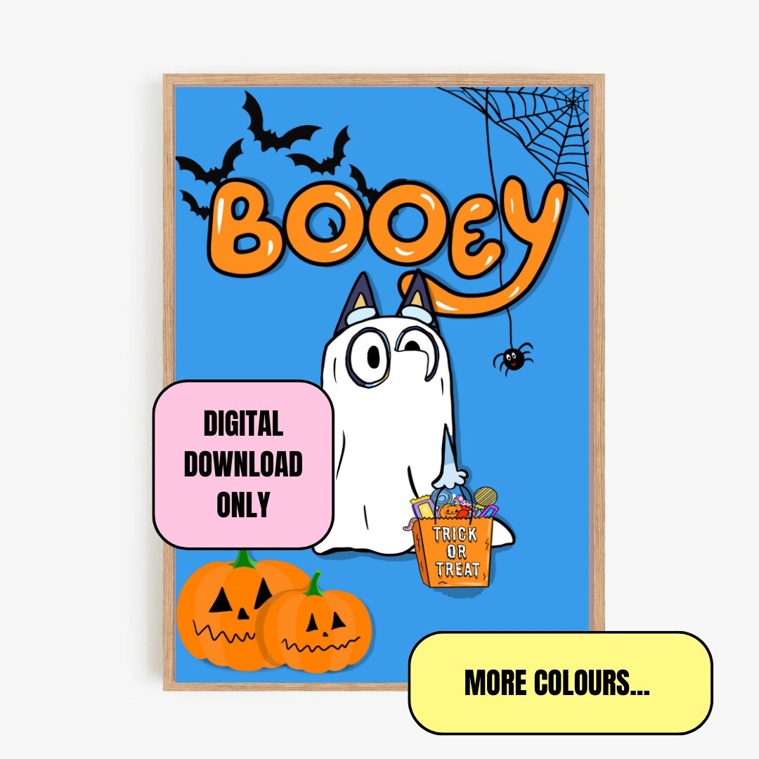 Bluey Halloween Png, Bluey Halloween Family Png, Trick or Treat Png ...