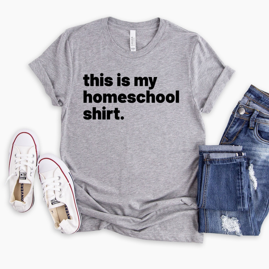Back to School Shirt, Homeschoolers Tee, Homeschool Mama Shirt, Funny ...