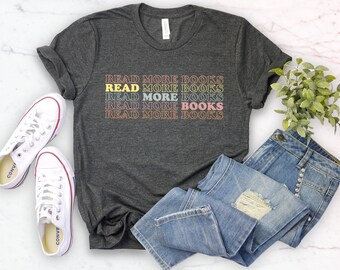 Reading Shirt, Read Return Repeat Shirts, Library Shirt, Bookworm Book ...