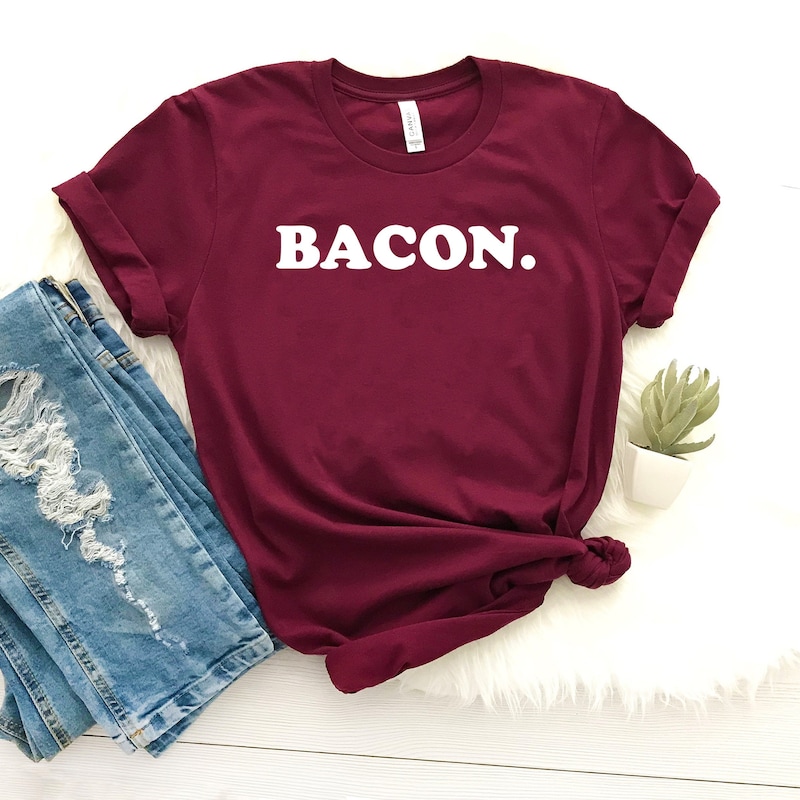 Bacon T Shirt - Etsy