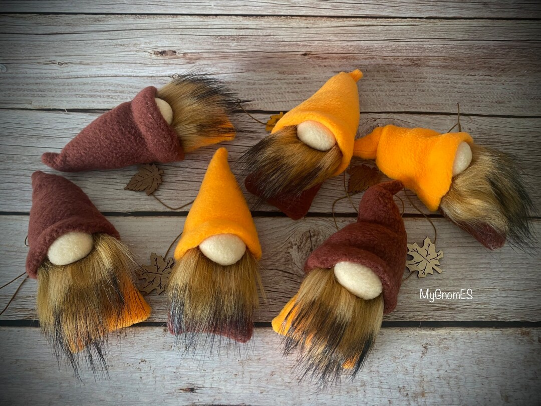 Fall Gnome Garland Super Cute Gnomes You Can Decorate Your - Etsy