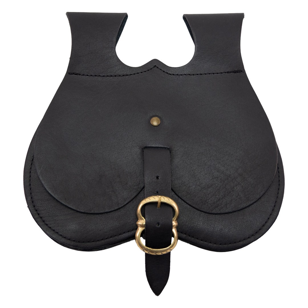 Large Late Medieval Kidney Bag Black - Etsy