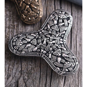 Viking Cloverleaf Fibula Kaupang Oseberg Style Garment Clasp - Etsy