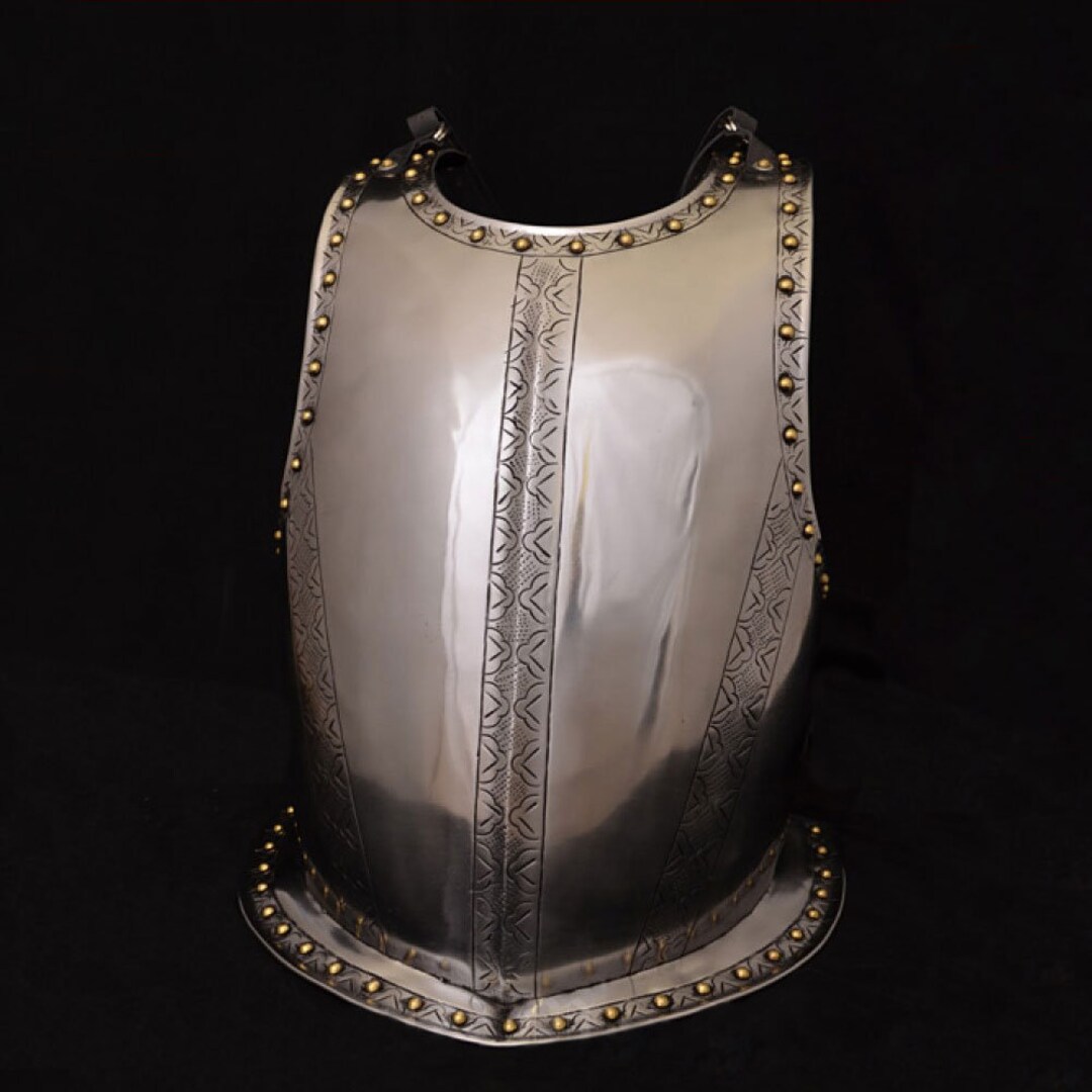 Medieval Chest Armor Medieval Knight Breastplate Armor - 18 Gauge Steel ...